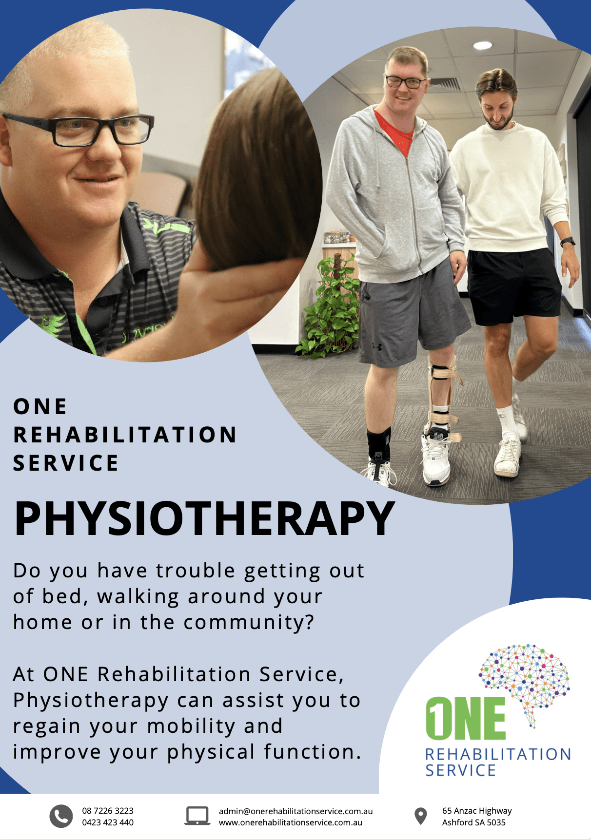 Physiotherapy Brochure in Adelaide — ONE Rehabilitation Service
